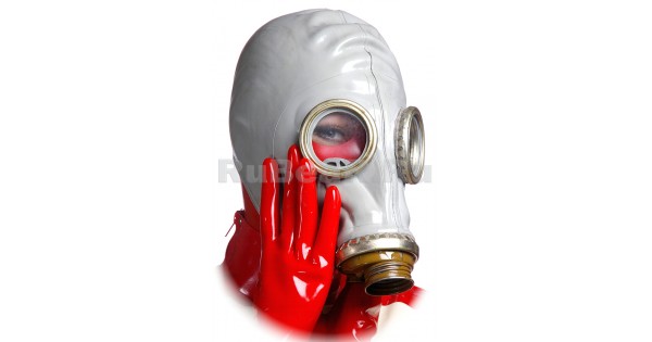 rubber gas mask