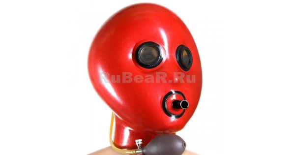 inflatable latex mask